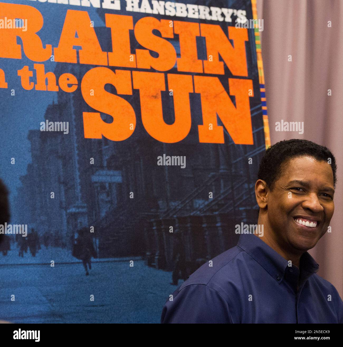 Denzel Washington appears at a press opportunity for the upcoming ...