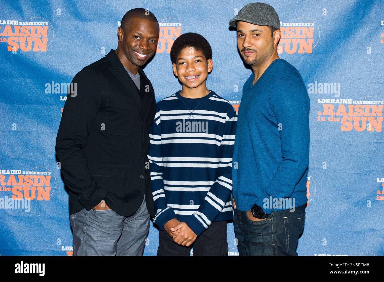 Cast members, from left, Sean Patrick Thomas, Bryce Clyde Jenkins, and ...