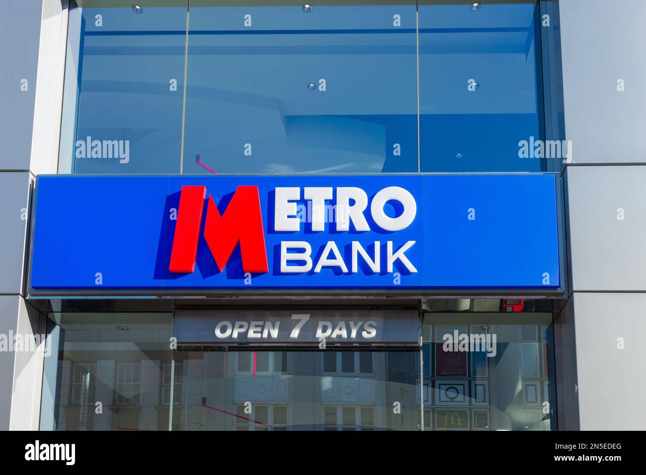High street metro bank hi-res stock photography and images - Alamy