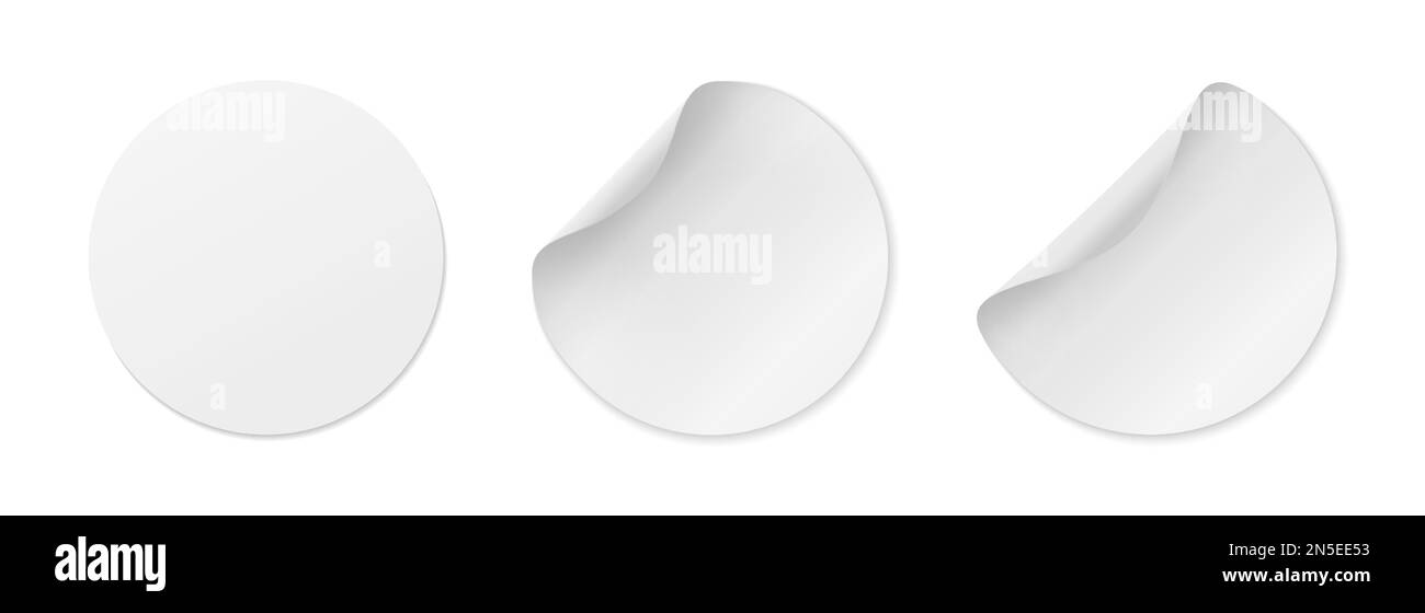 Adhesive label stickers Black and White Stock Photos & Images - Alamy