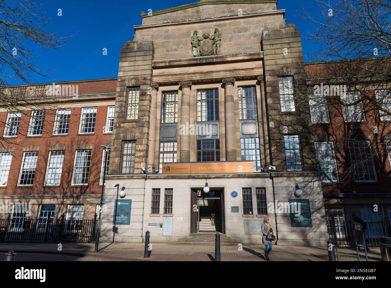 The University of Wolverhampton Wulfruna Building in Wulfruna Street ...