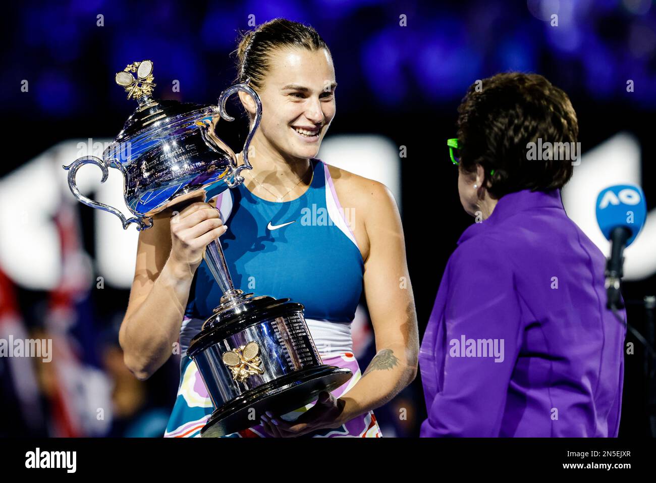 Arena sabalenka australian open hi-res stock photography and images - Alamy