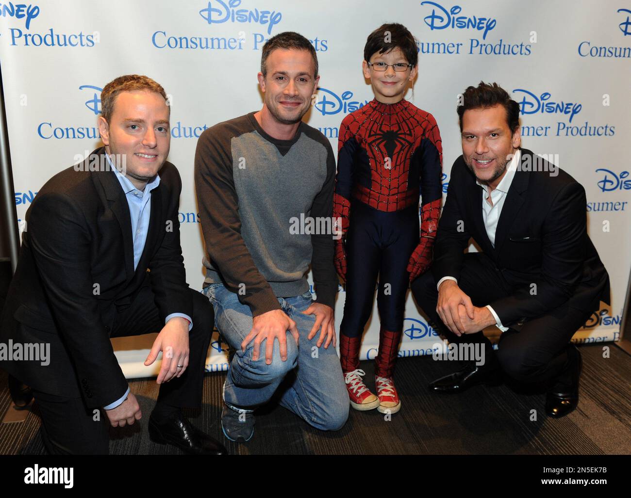 IMAGE DISTRIBUTED FOR DISNEY CONSUMER PRODUCTS - Josh Silverman, left, Executive Vice President ...