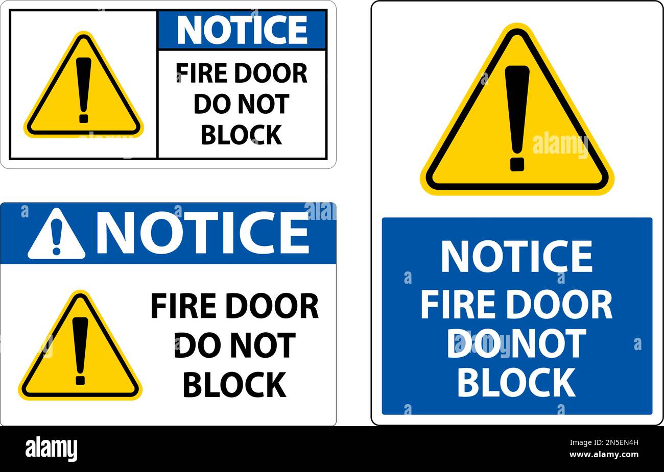 Push door sign sticker Stock Vector Images - Alamy