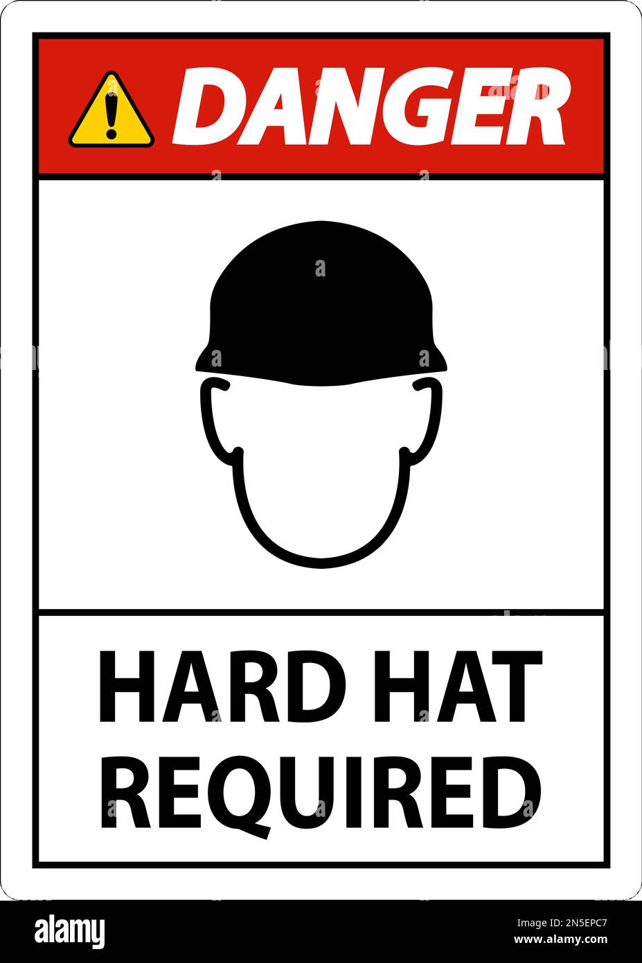 Hard hat required hi-res stock photography and images - Alamy