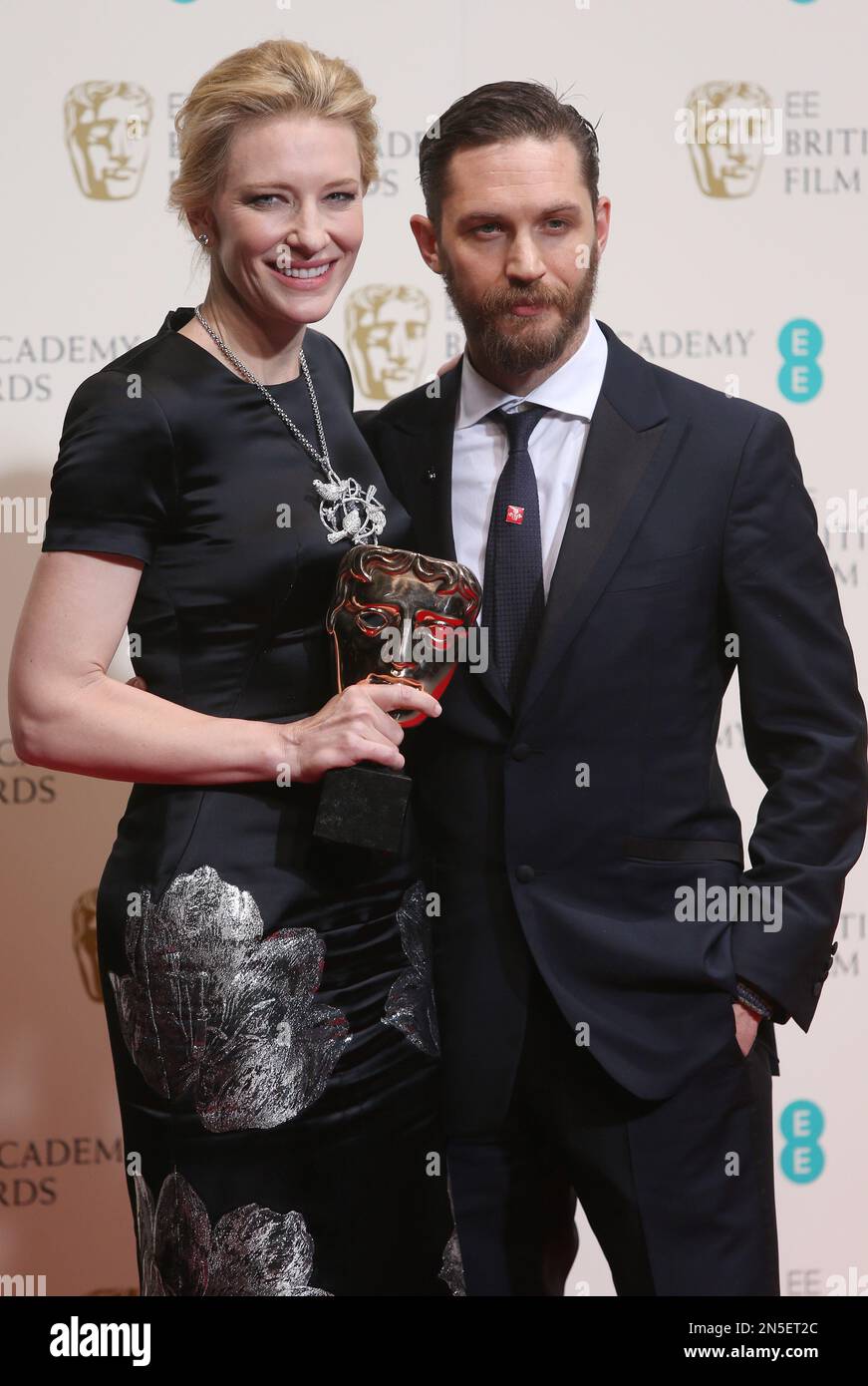 Actress Cate Blanchett poses for photographers with the Best Actress ...