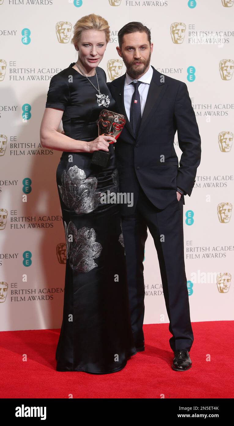 Actress Cate Blanchett poses for photographers with the Best Actress ...
