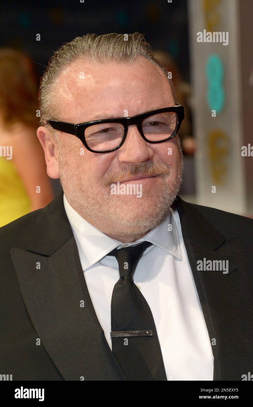 Actor Ray Winstone poses for photographers on the red carpet at the EE British Academy Film ...