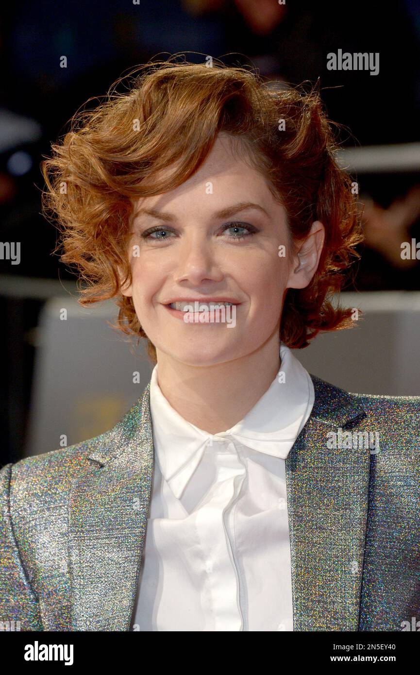 Actress Ruth Wilson poses for photographers on the red carpet at the EE ...