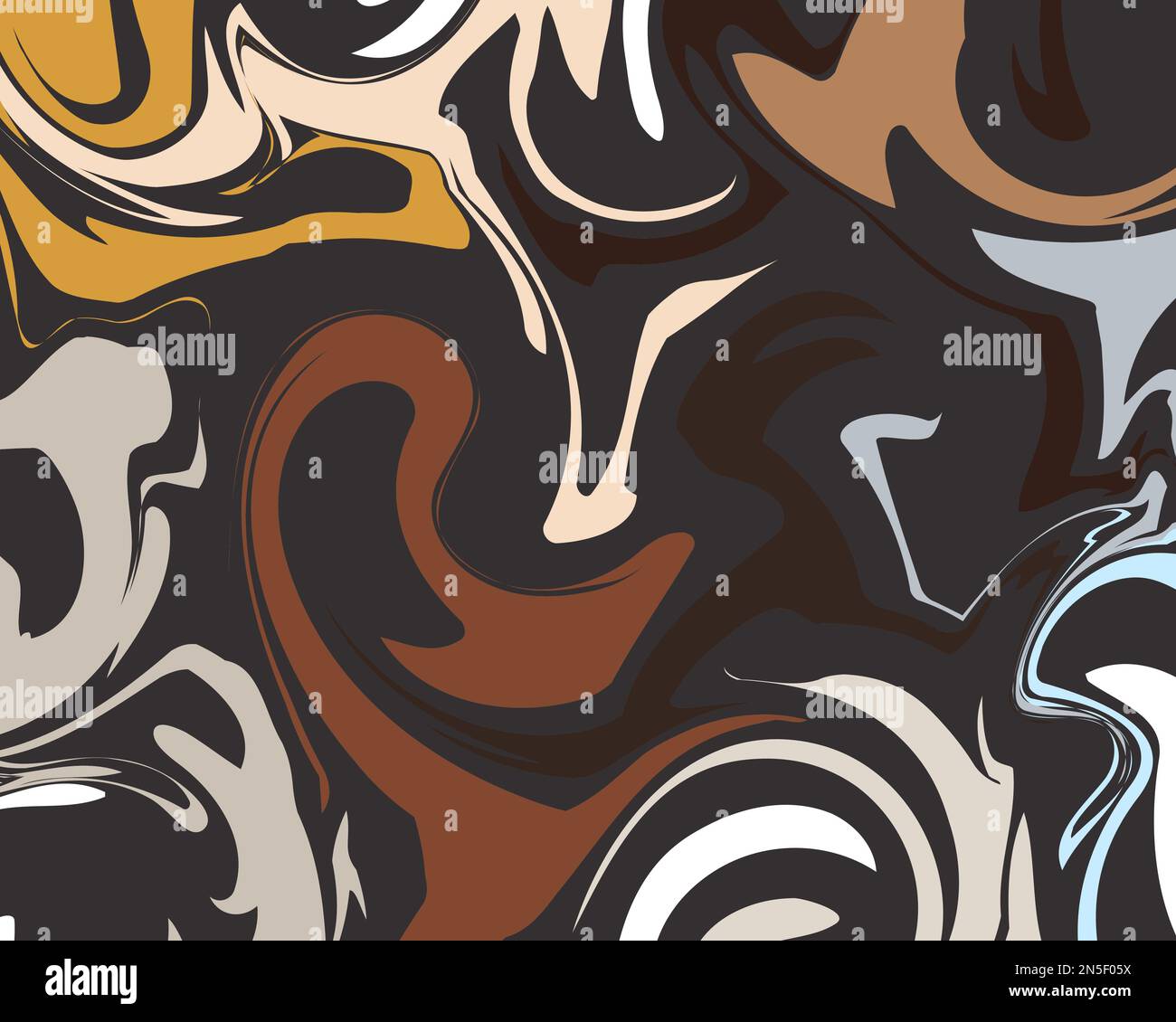 Marbling Texture design brochure.Abstract card with liquid lines ...