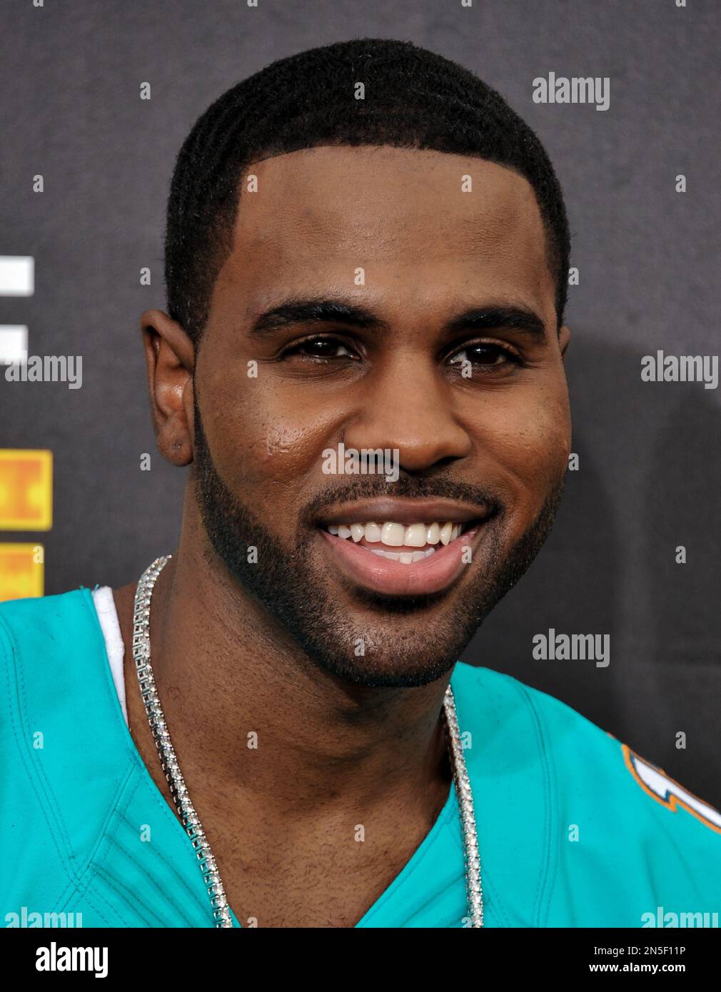 Jason Derulo arrives at the 4th Annual Hall of Game Awards on Saturday ...