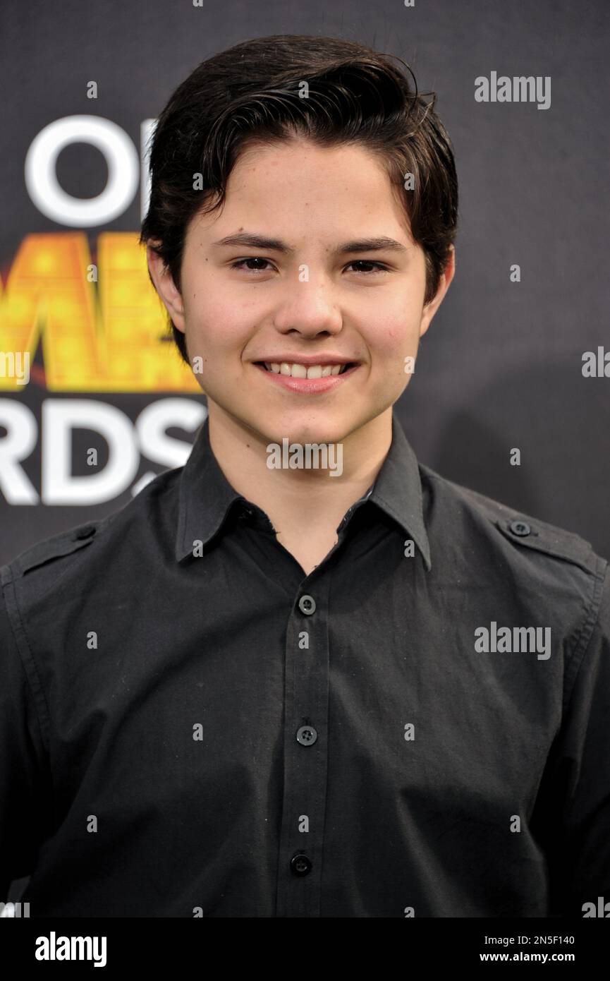 Zach Callison arrives at the 4th Annual Hall of Game Awards on Saturday ...