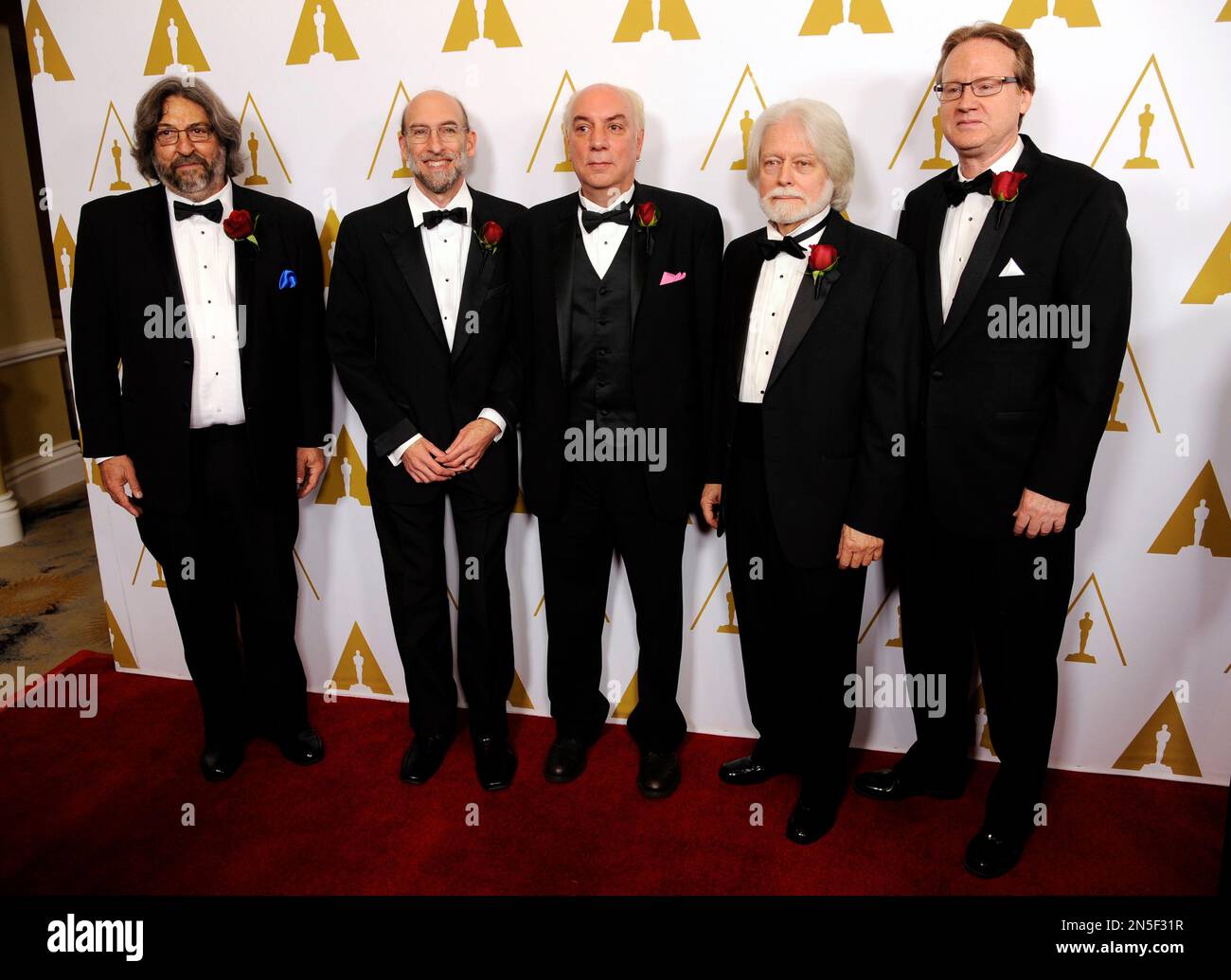 Left to right, Lou Levinson, David Reisner, Joshua Pines, Curtis Clark ...