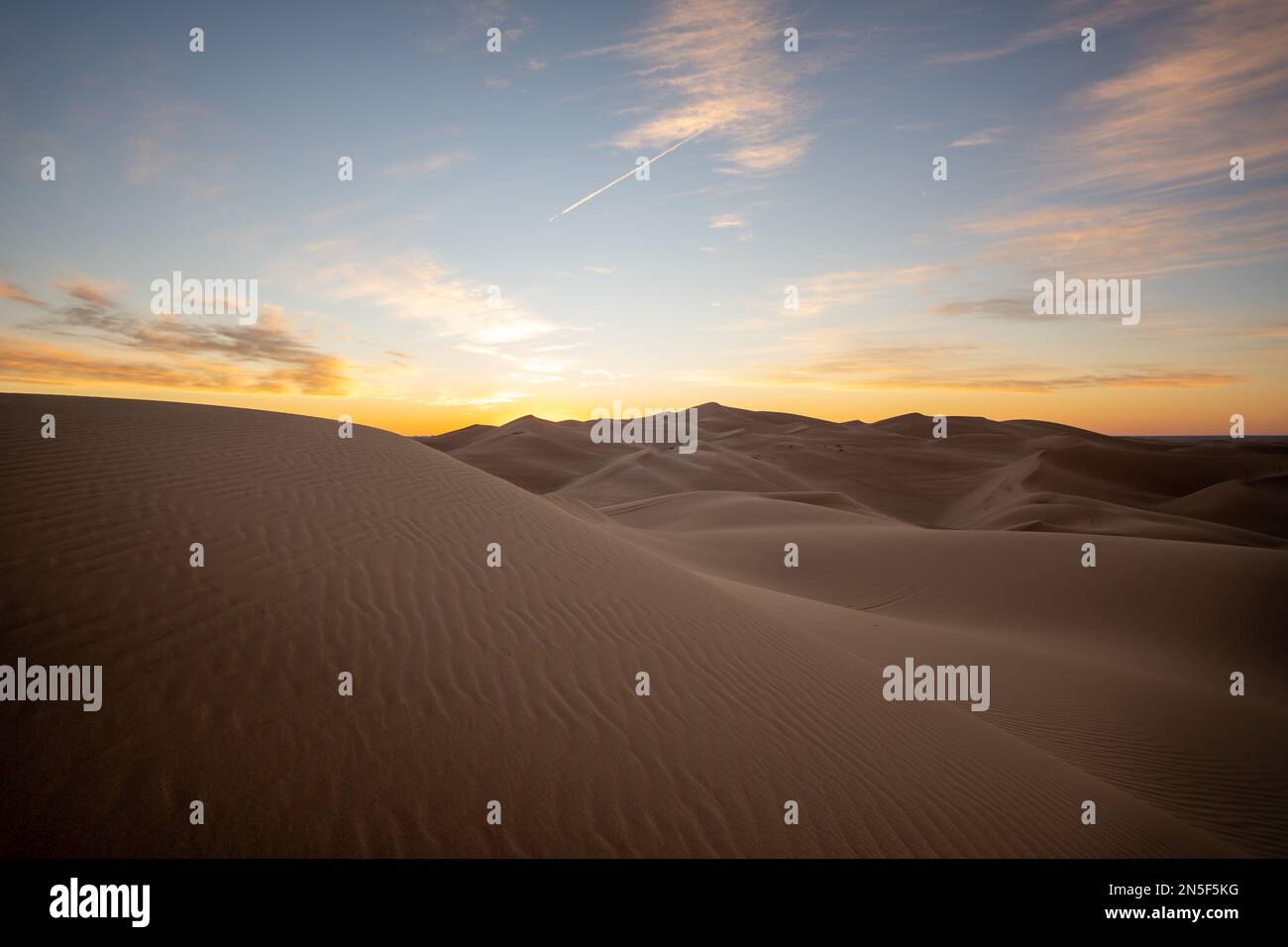 Imperial dunes and sunset hi-res stock photography and images - Alamy