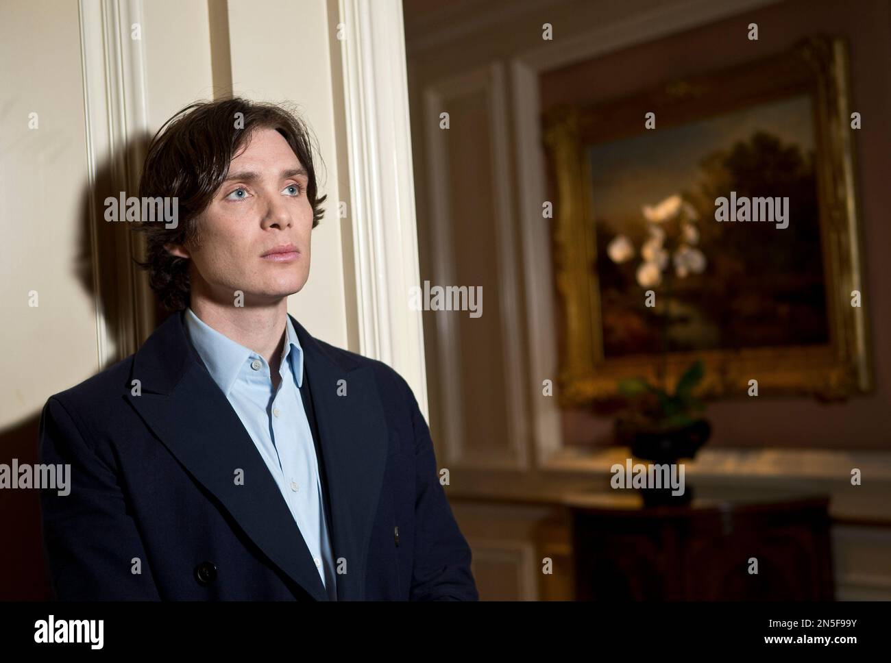Actor Cillian Murphy poses for portrait photographs to promote the film ...