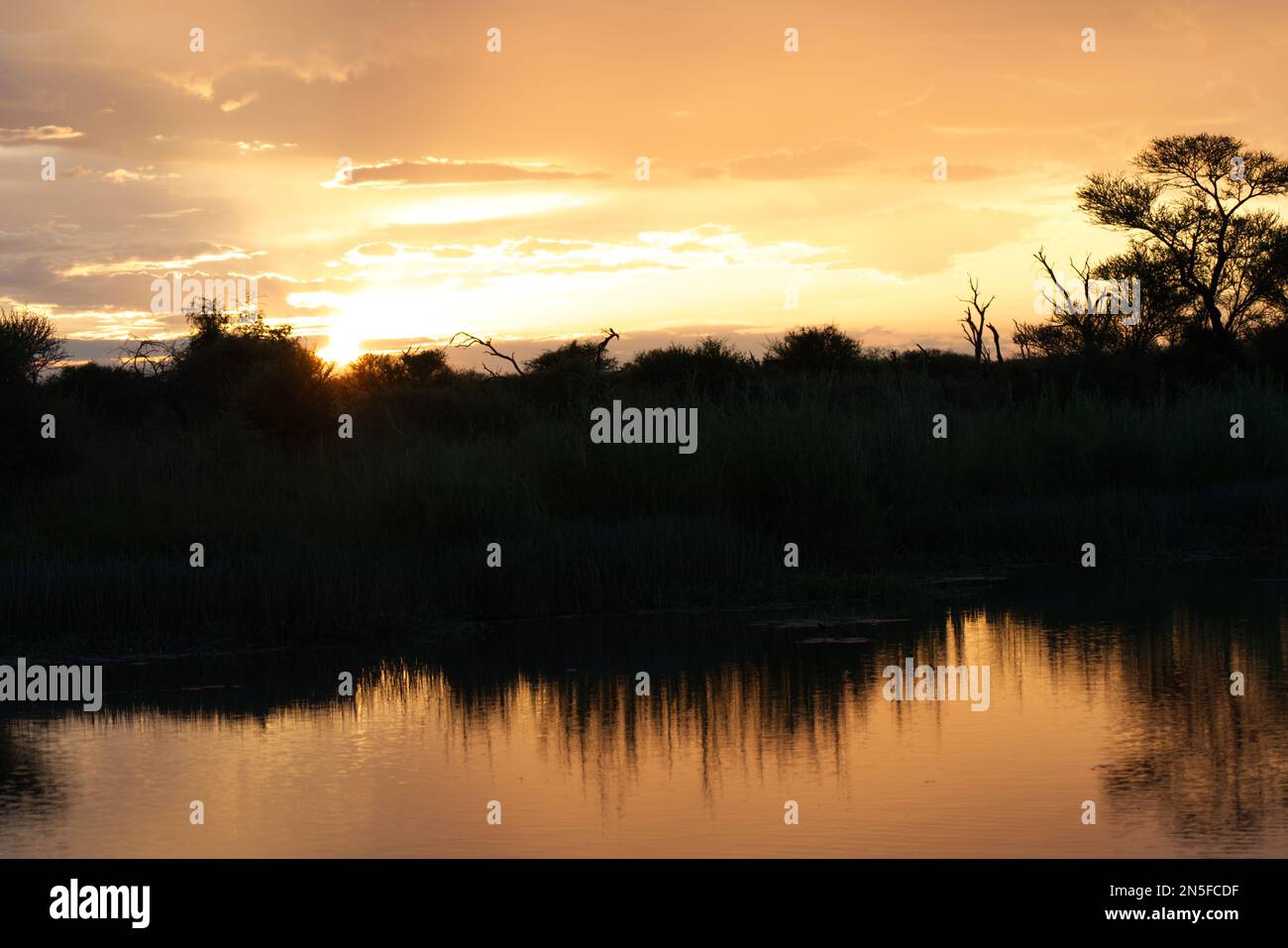 Beautiful african sunset hi-res stock photography and images - Alamy
