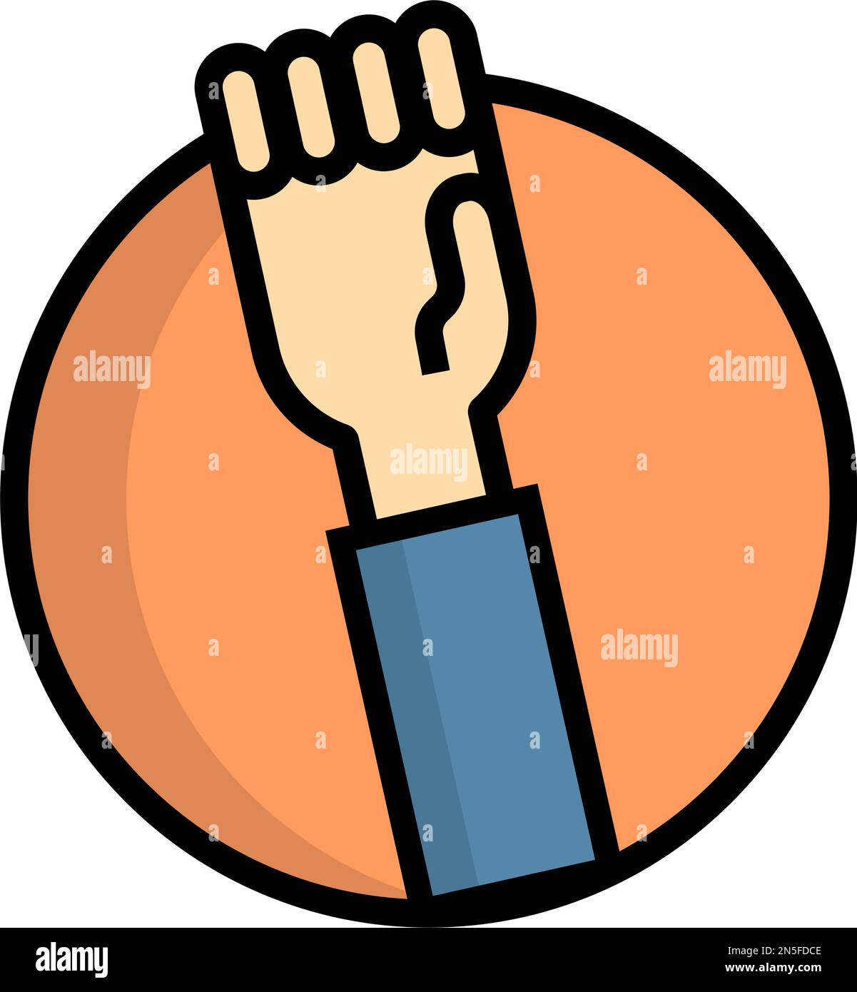 Strong democracy Stock Vector Images - Alamy