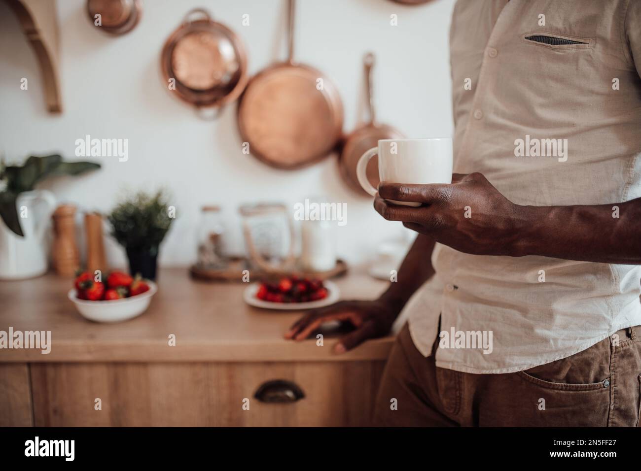 Candid millennial authentic diverse portrait of african american man ...