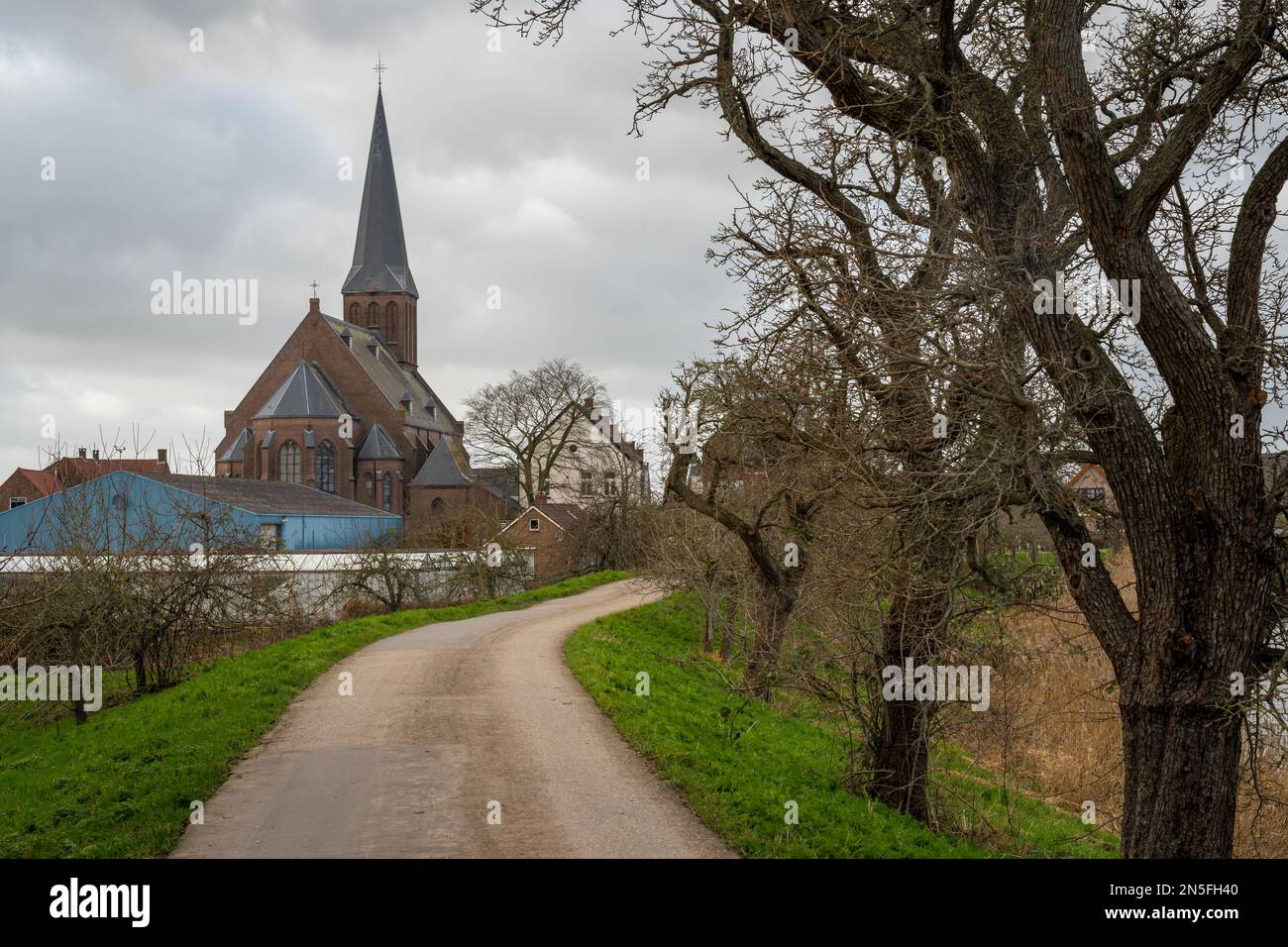 Village of Beesd, Province Gelderland, The Netherlands Stock Photo - Alamy