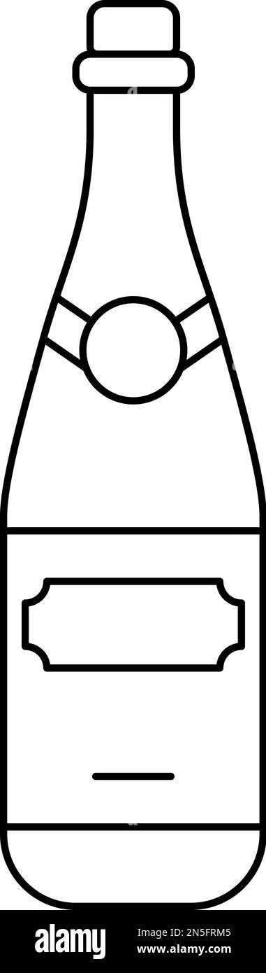 Alcohol bottle celebrate drink party Black and White Stock Photos & Images - Alamy