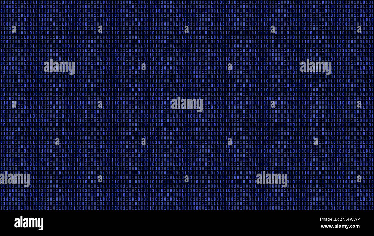 Abstract technology background. Binary code stream seamless vector ... Abstract technology background. Binary code stream seamless vector ...