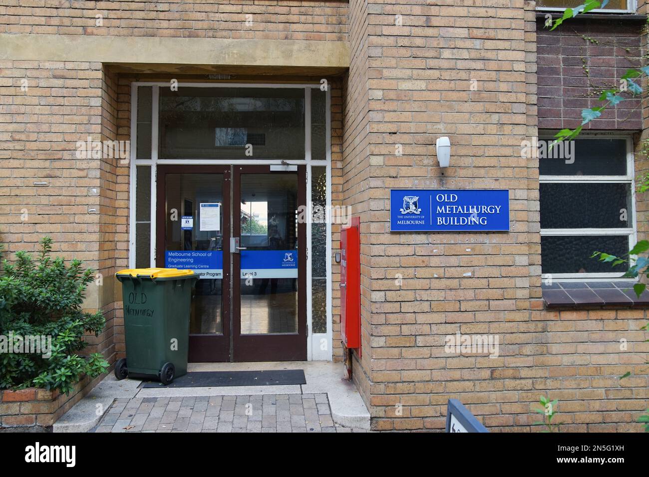 Melbourne, Victoria, Australia - 06 Apr 2014: Entrance of Old ...
