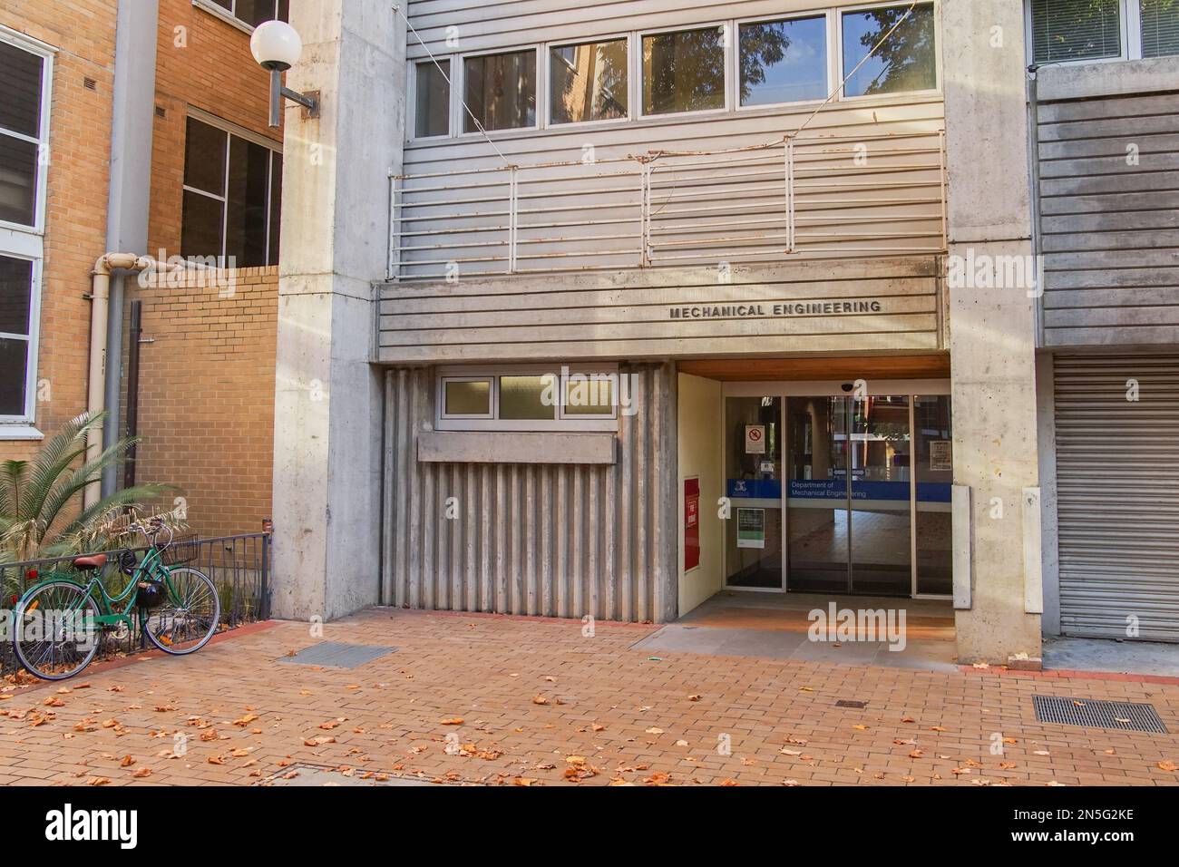 Melbourne, Victoria, Australia - 06 Apr 2014: Entrance of Mechanical ...