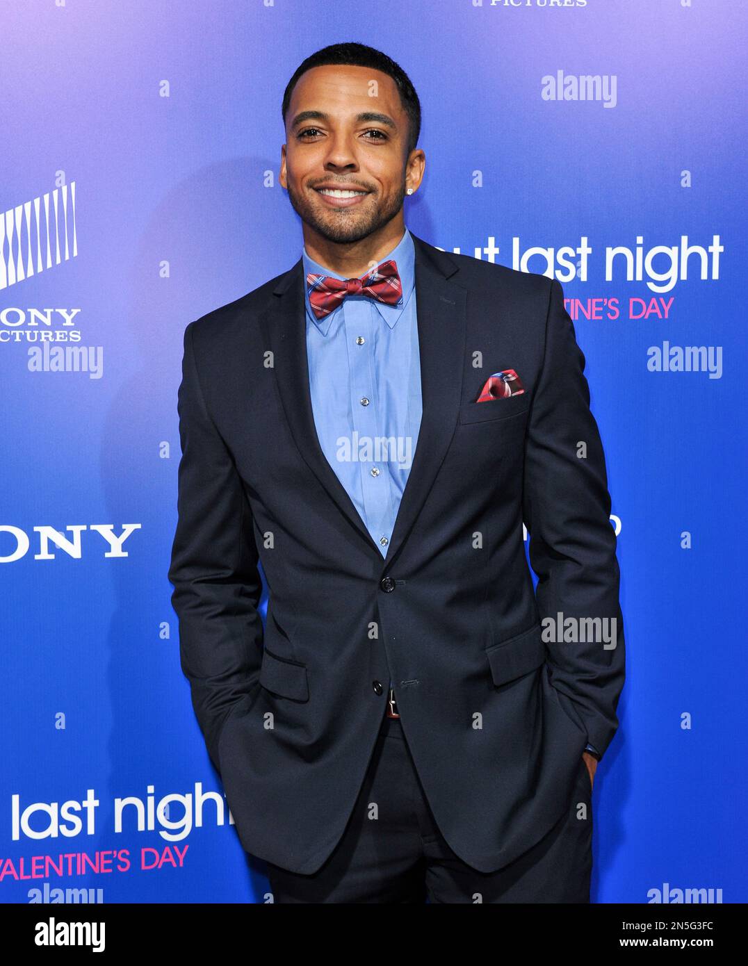 Christian Keyes arrives at the Pan African Film and Arts Festival ...