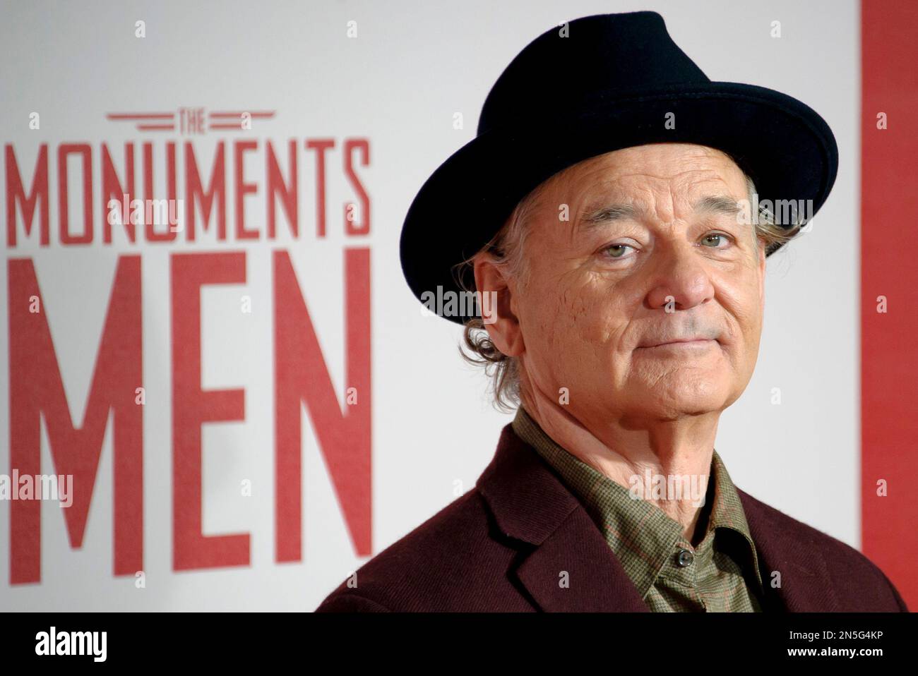U.S actor Bill Murray arrives for the UK Premiere of "The Monuments Men ...