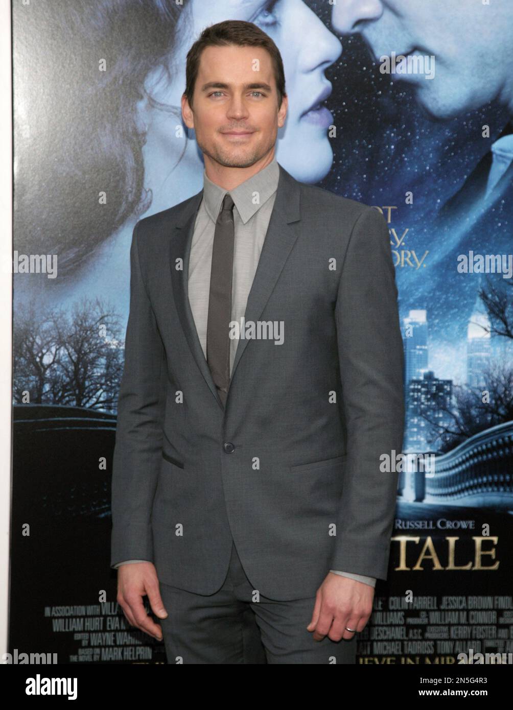 Actor Matt Bomer attends the world premiere of "Winter's Tale" on ...