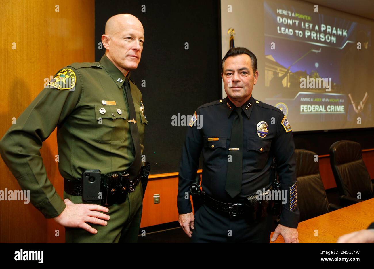 Orange County Sheriff captain, Mike Hiller, of John Wayne Airport ...
