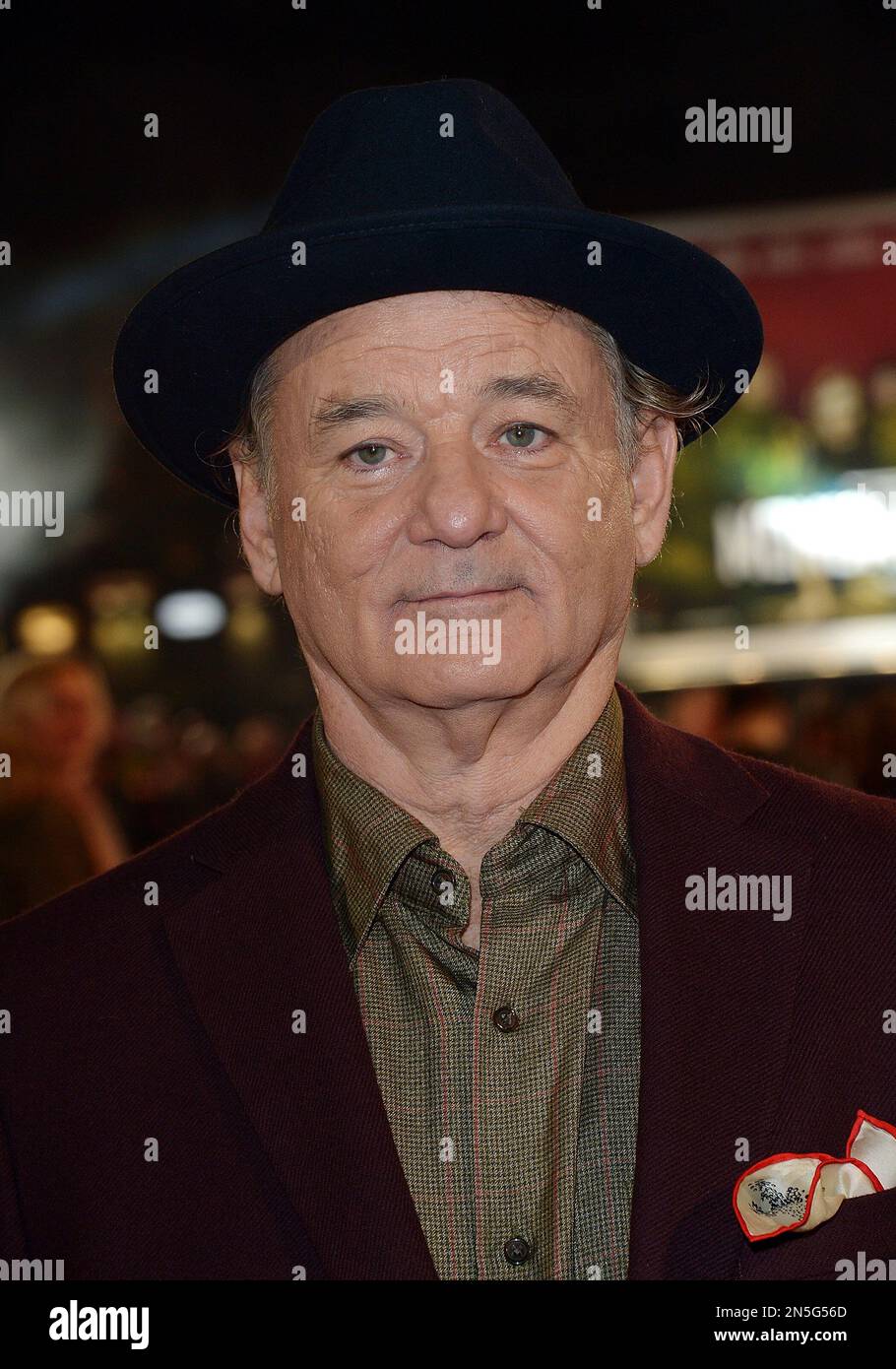 American Actor Bill Murray attending the UK Premiere of "The Monuments ...