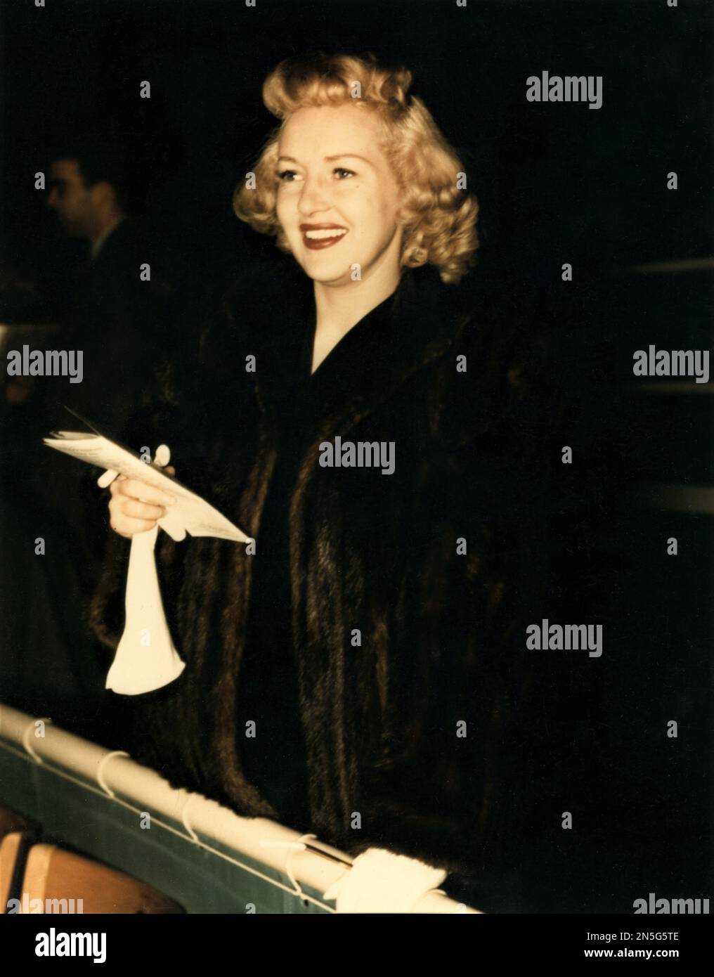 Betty grable colour hi-res stock photography and images - Alamy