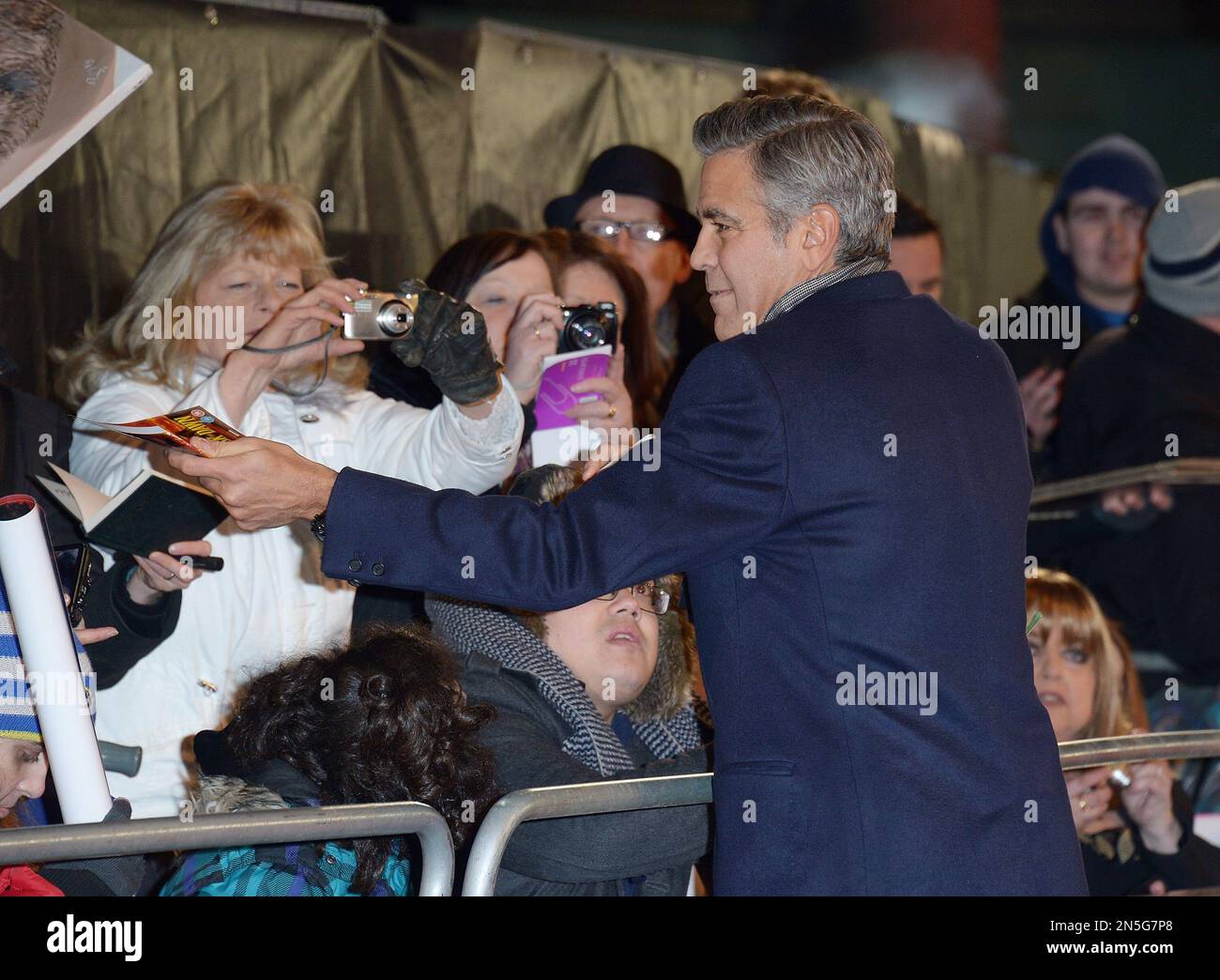 American Actor, George Clooney attending the UK Premiere of "The ...