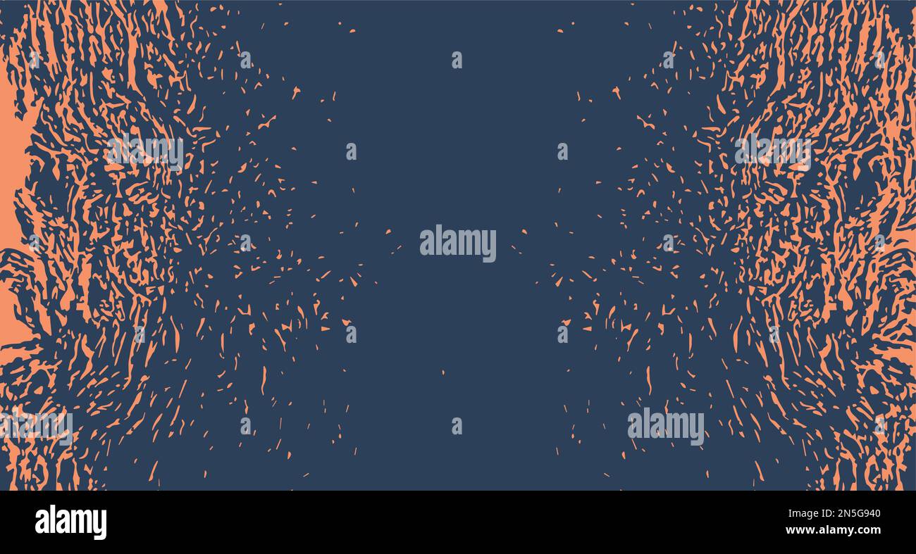 Grunge texture background. Abstract orange dark blue old rough retro design Stock Vector Image ...