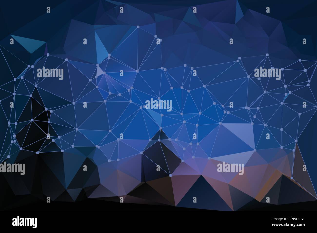 steel blue, dark slate blue, teal color, midnight blue colors abstract triangle polygonal vector ...