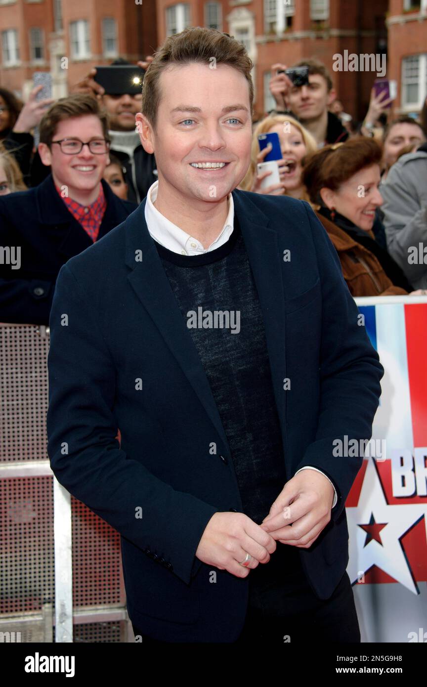 Stephen Mulhern arrives for the Britain's Got Talent London Auditions ...