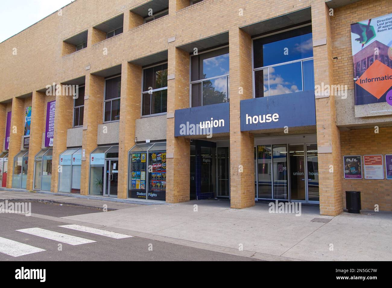 Melbourne, Victoria, Australia - 06 Apr 2014: The entrance of Union ...