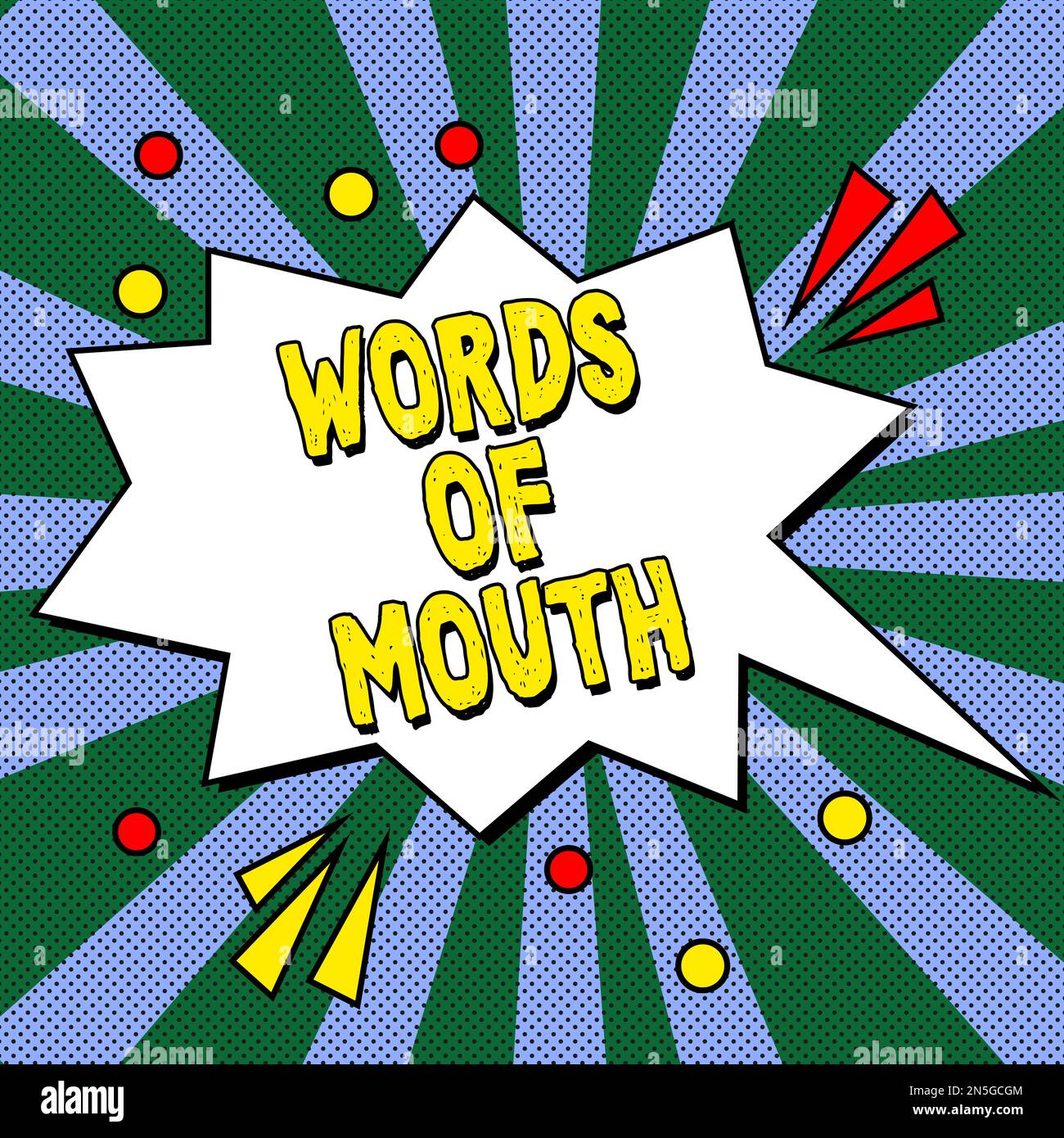 Hand writing sign Words Of Mouth. Word Written on simple statement can ...