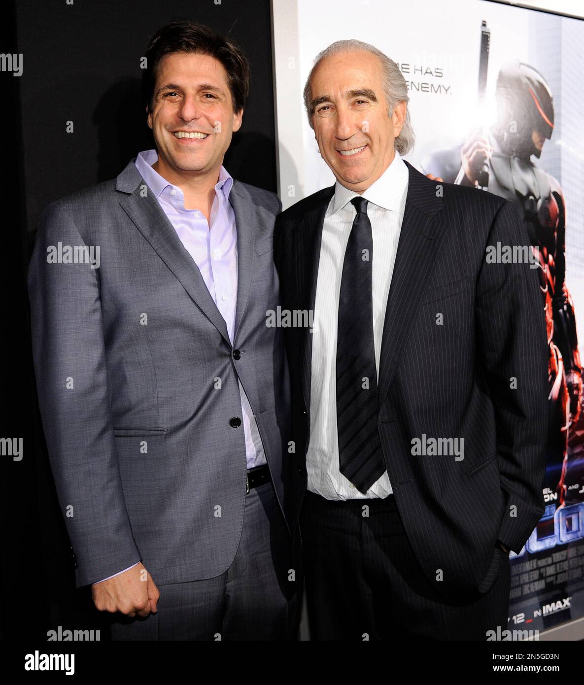 Jonathan Glickman, left, MGM president of film, and Gary Barber ...