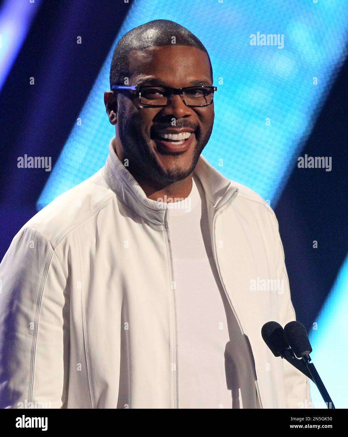 FILE - In this Sunday, July 1, 2012, file photo, Tyler Perry smiles on ...