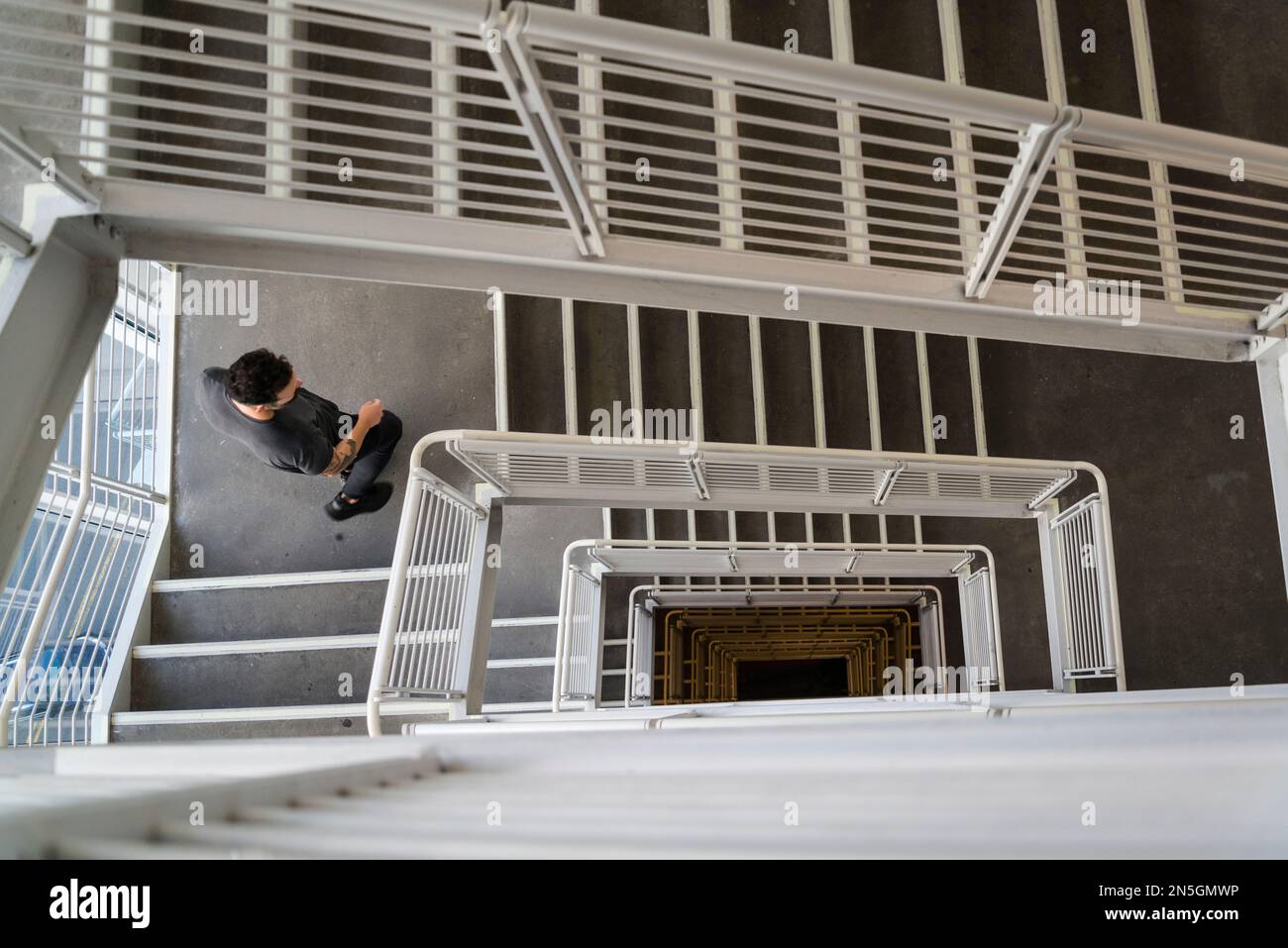 Staircase eye hi-res stock photography and images - Alamy