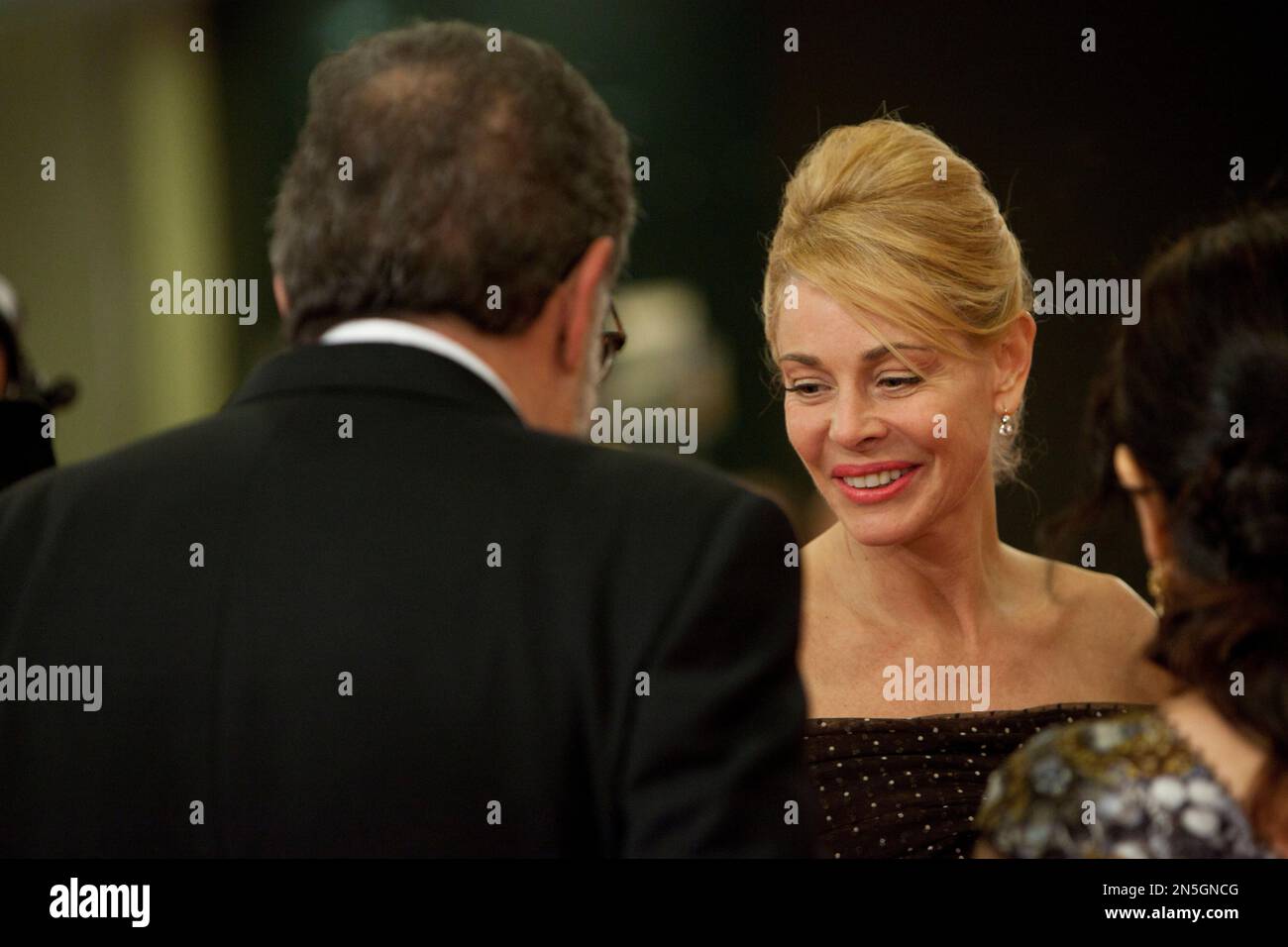 Spanish actress Belen Rueda poses for photographers on the red carpet ...
