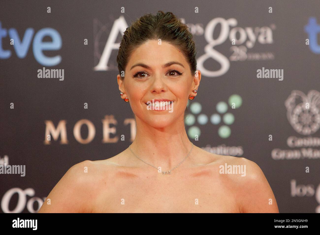 Spanish actress Manuela Velasco poses for photographers on the red ...