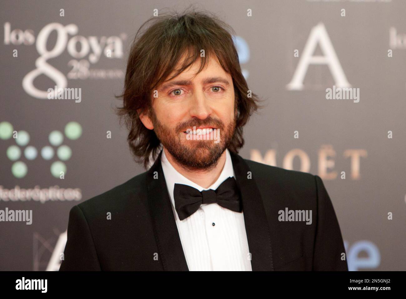 Spanish director Daniel Sanchez Arevalo poses for photographers on the ...