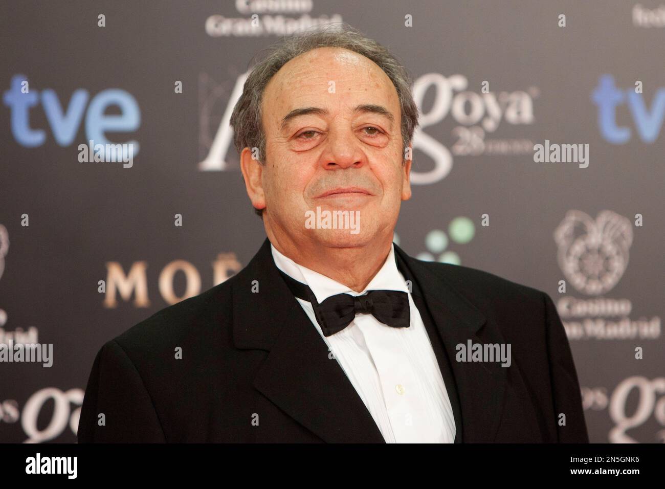 Spanish actor Tito Valverde poses for photographers on the red carpet ...