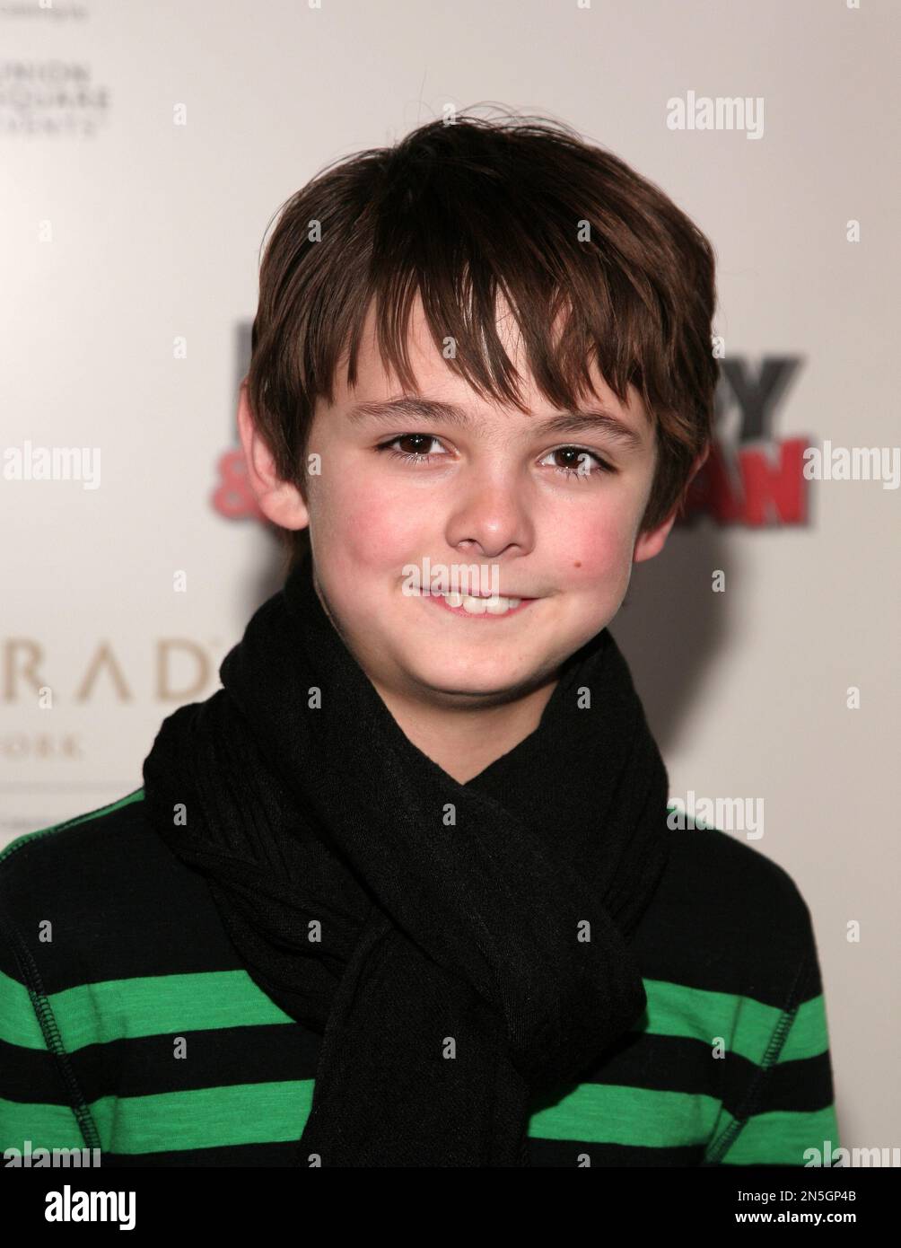 Actor Max Charles attends a screening of "Mr. Peabody & Sherman" hosted ...