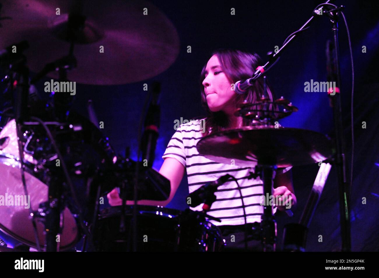 Maya Tuttle of The Colourist performing at The Tabernacle on Friday ...