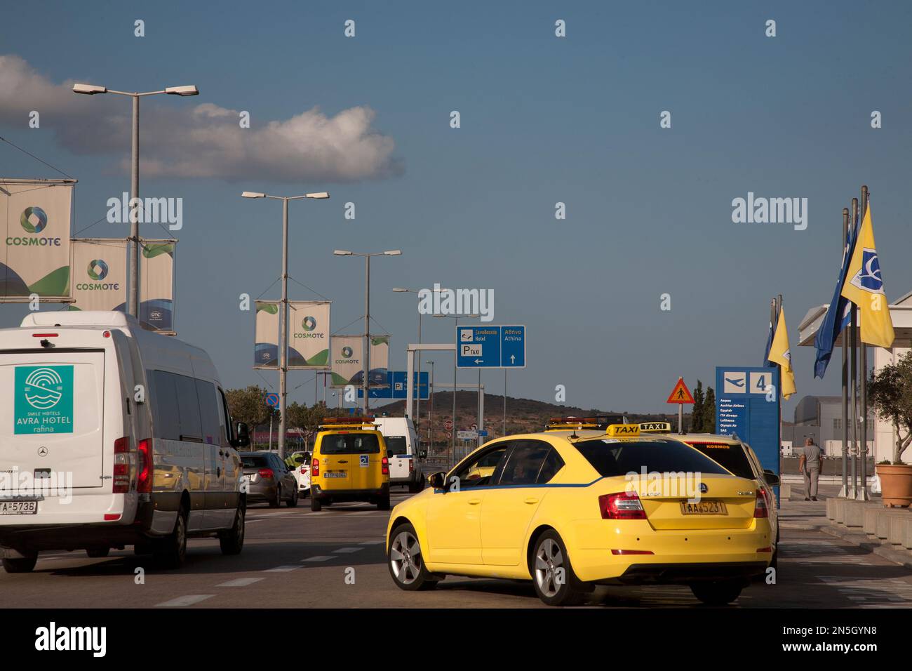 Traffic signs greece hi-res stock photography and images - Alamy