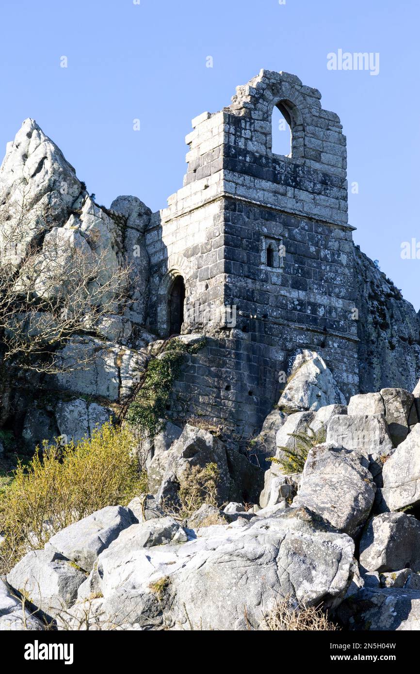 Chapel of St Michael, Roche Rock, Cornwall Stock Photo - Alamy